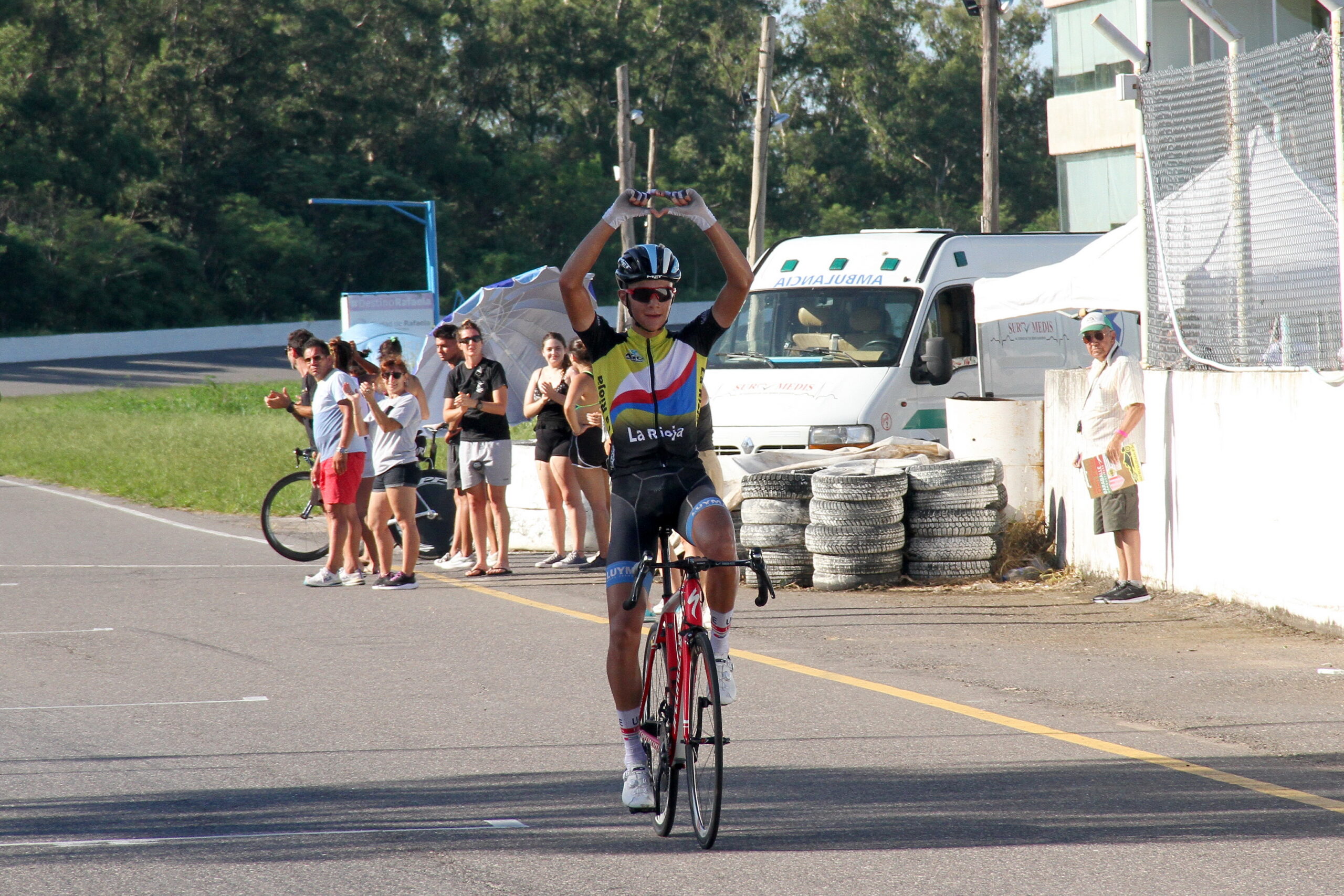 Ignacio Ortega escribió una página histórica - Ciclismo Argentino Facpyr